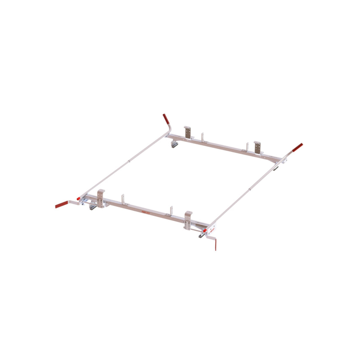 WeatherGuard 234-3-03 Quick Clamp Aluminum Full-Size Van Rack