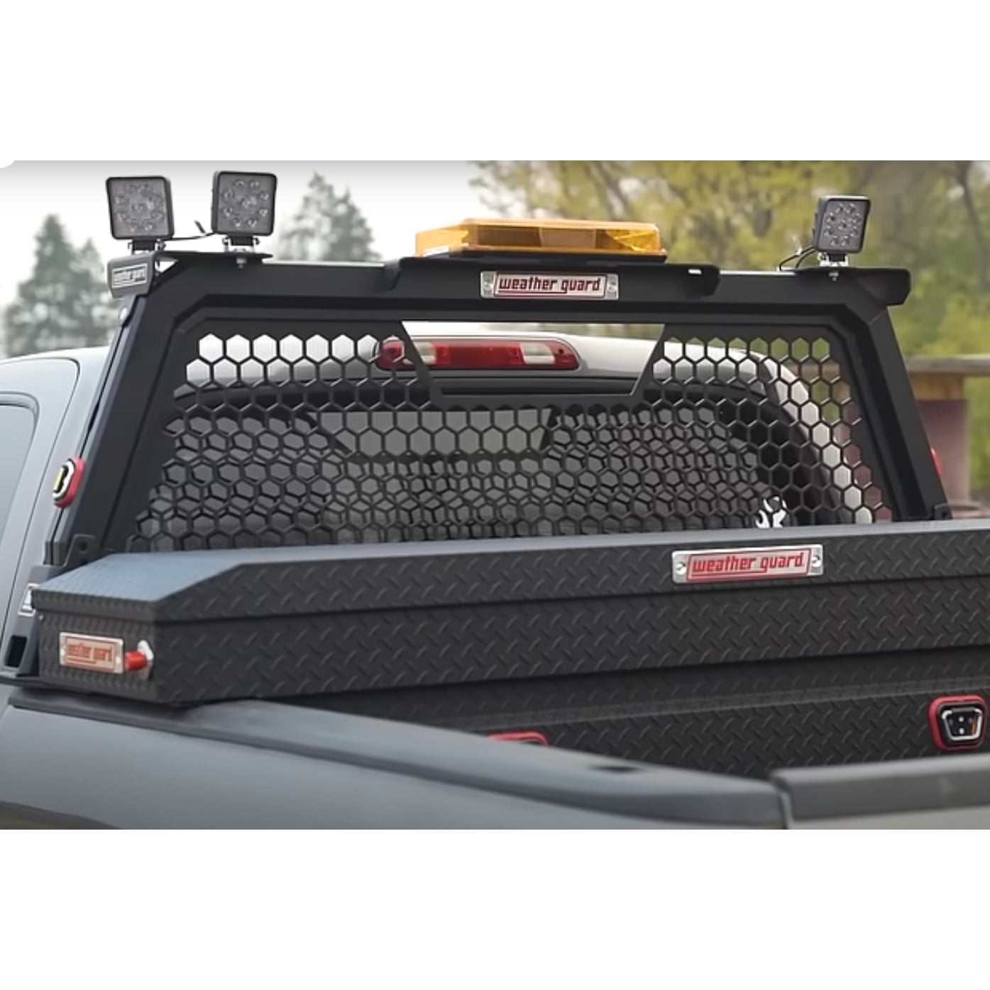 WeatherGuard Aluminum Full-Size Truck Headache Racks